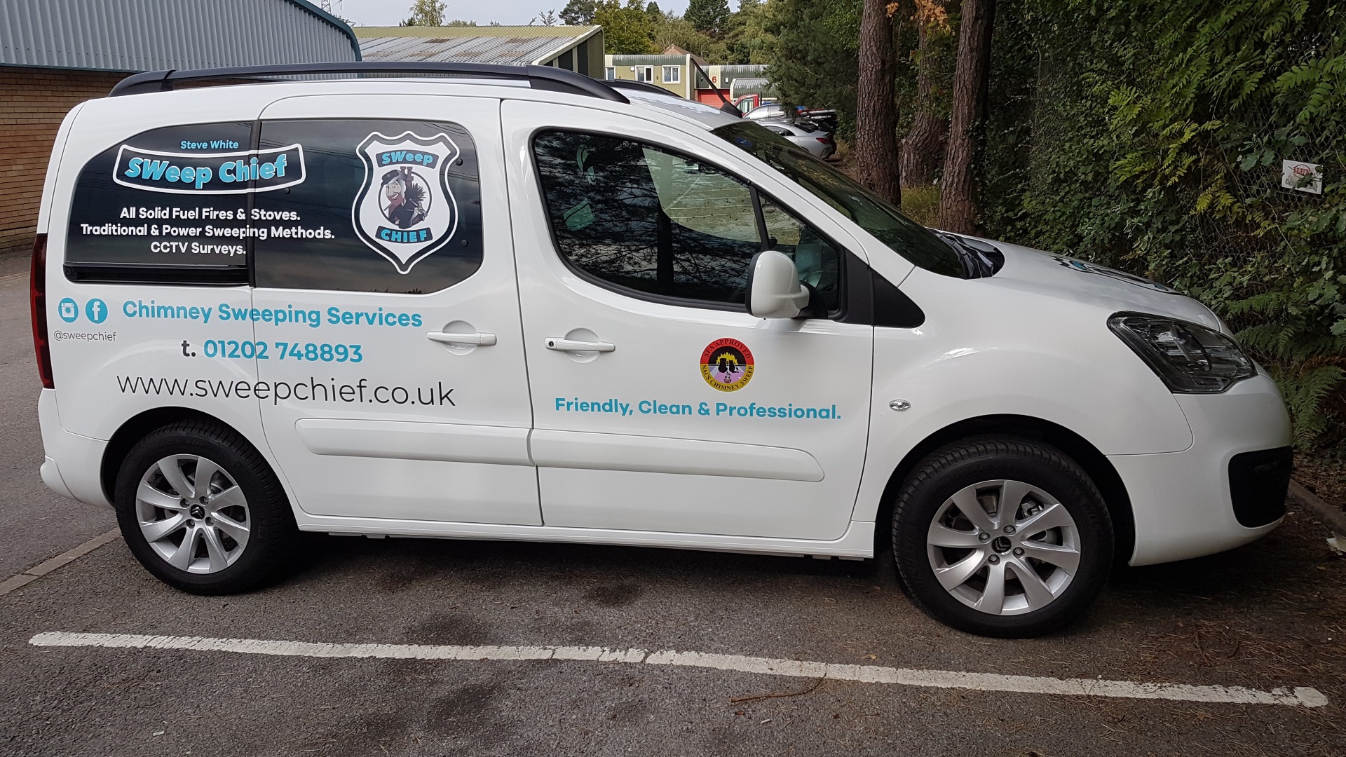 New Sweep Chief Van arrives - Sweep Chief